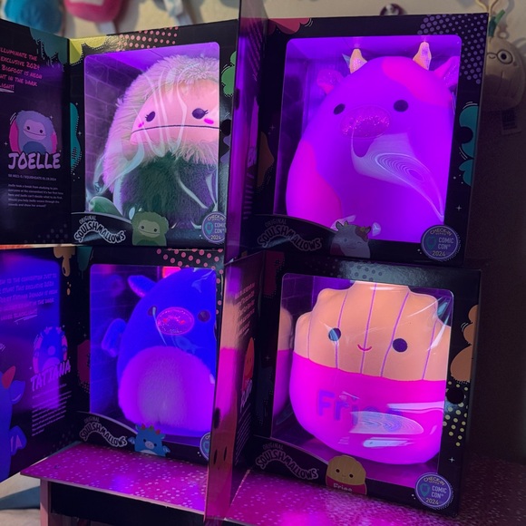 Squishmallows | Toys | Complete Set Blacklight Comiccon 224 San Diego ...